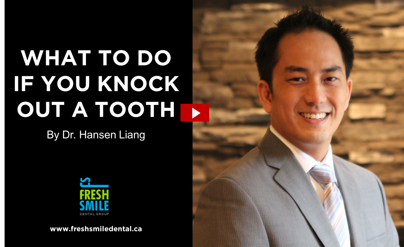 What To Do If You Knock Out A Tooth | Fresh Smile Dental Group